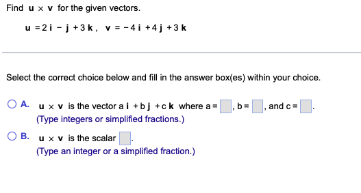 Solved The work W done by a constant force F in moving an | Chegg.com