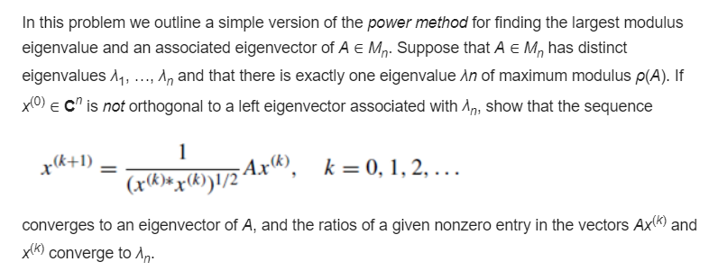 Solved In this problem we outline a simple version of the | Chegg.com