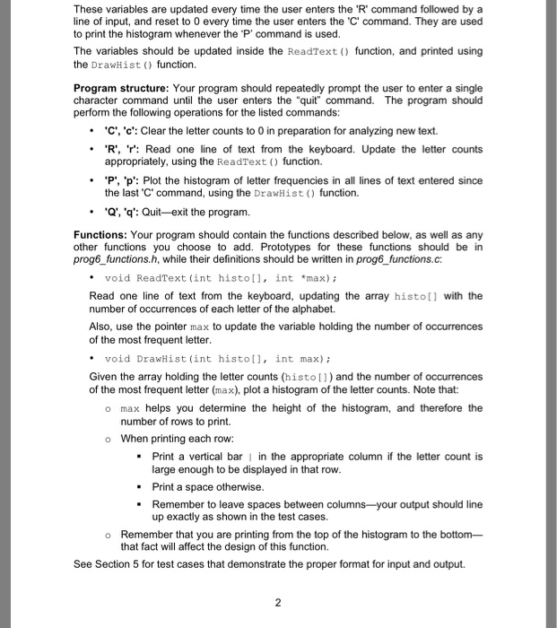 Solved 1. Introduction In this program, you will practice | Chegg.com