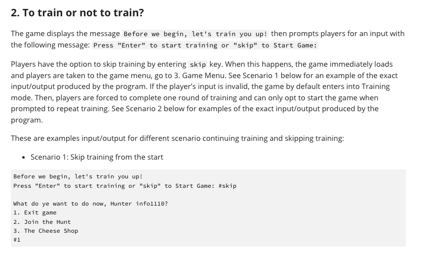 Solved Full Input/Output for Training Module Here is an | Chegg.com