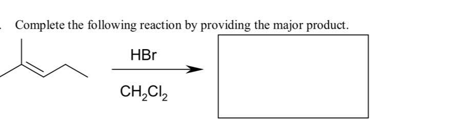 Solved Complete the following reaction by providing the | Chegg.com