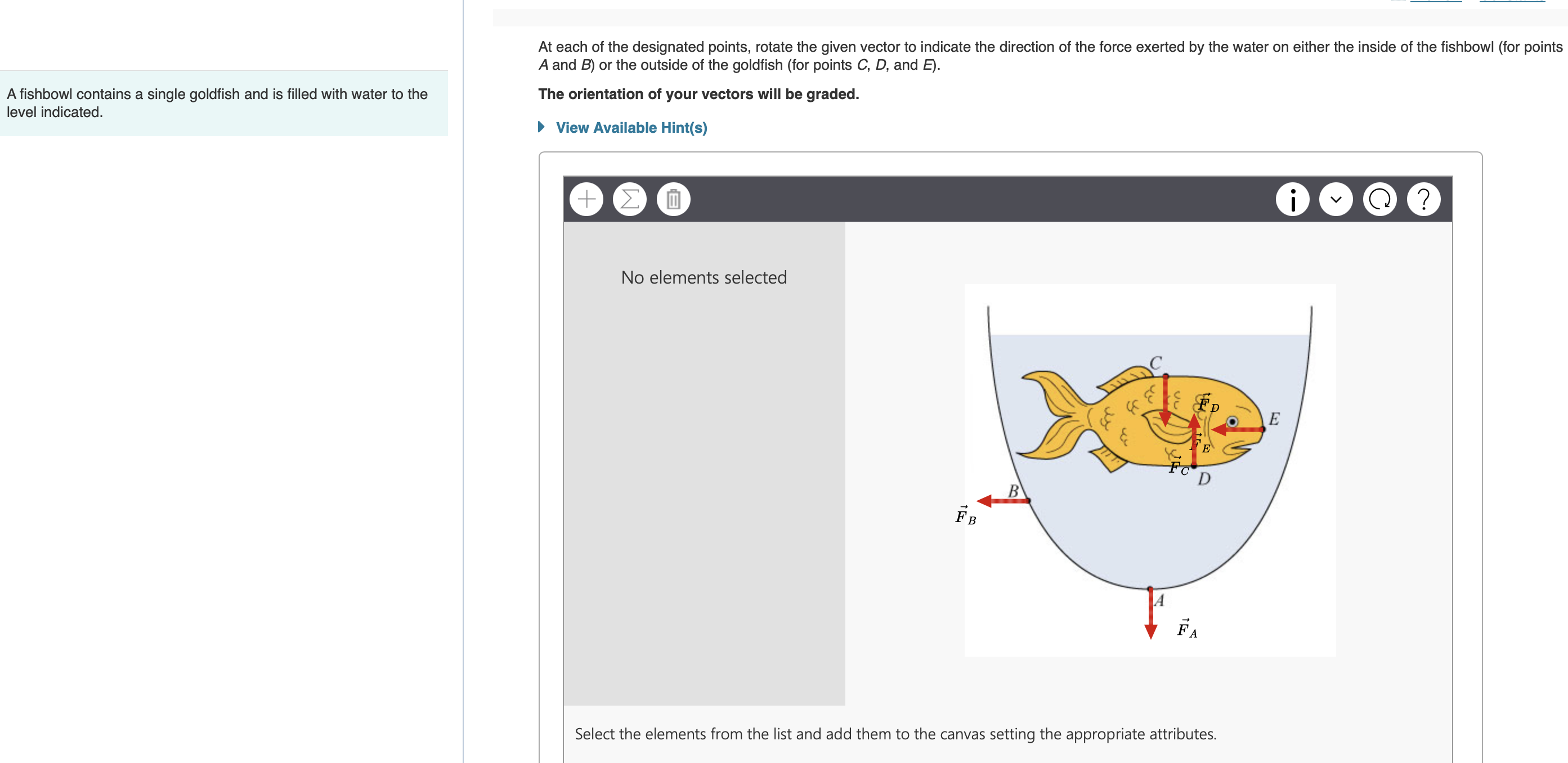 A fishbowl contains a single goldfish and is filled | Chegg.com