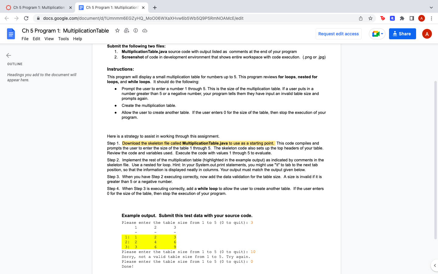 Solved 2. Screenshot of code in development environment that | Chegg.com