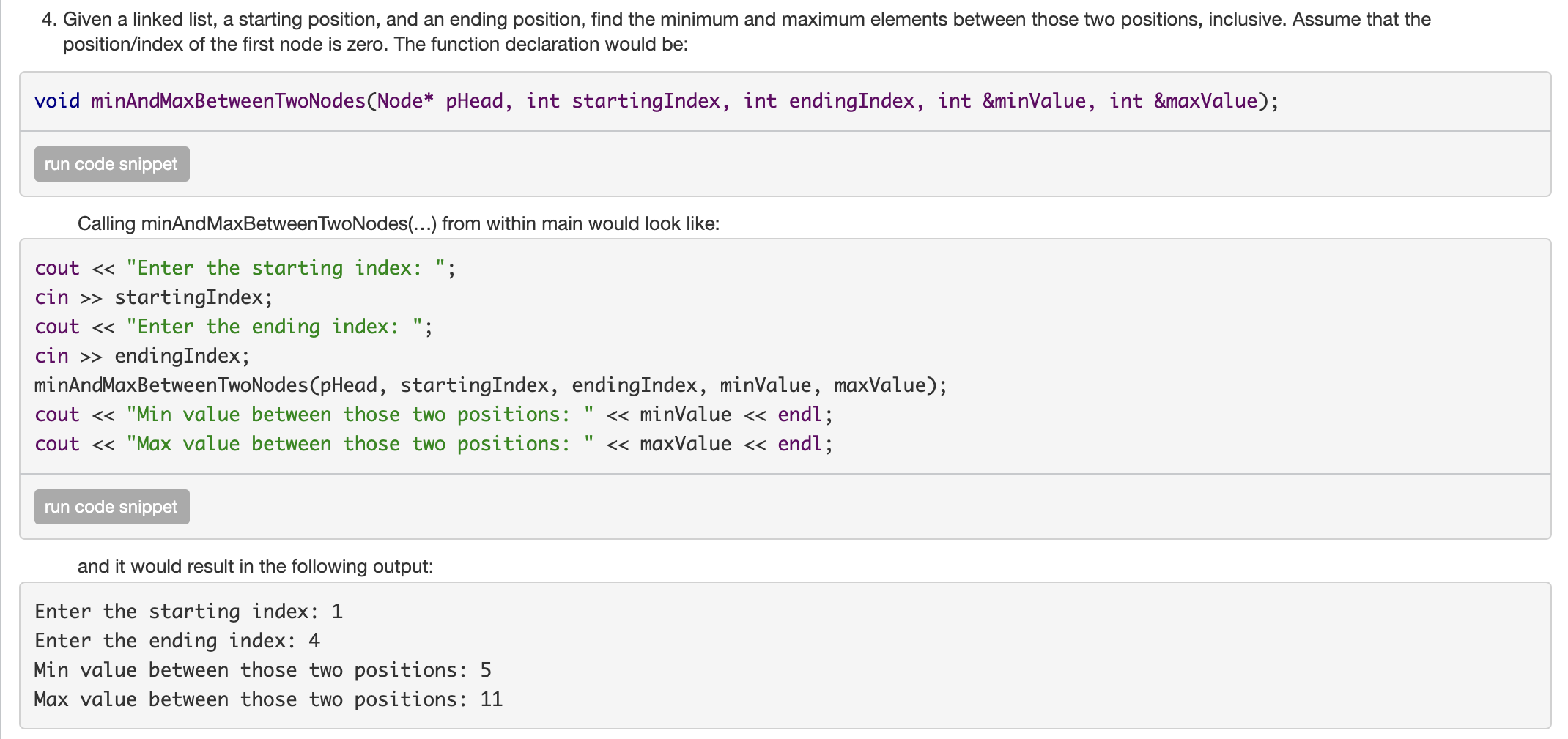Solved For the examples below, unless specified otherwise, | Chegg.com