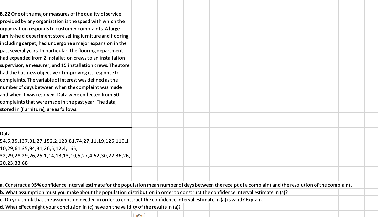 Solved c. Do you think that the assumption needed in order | Chegg.com