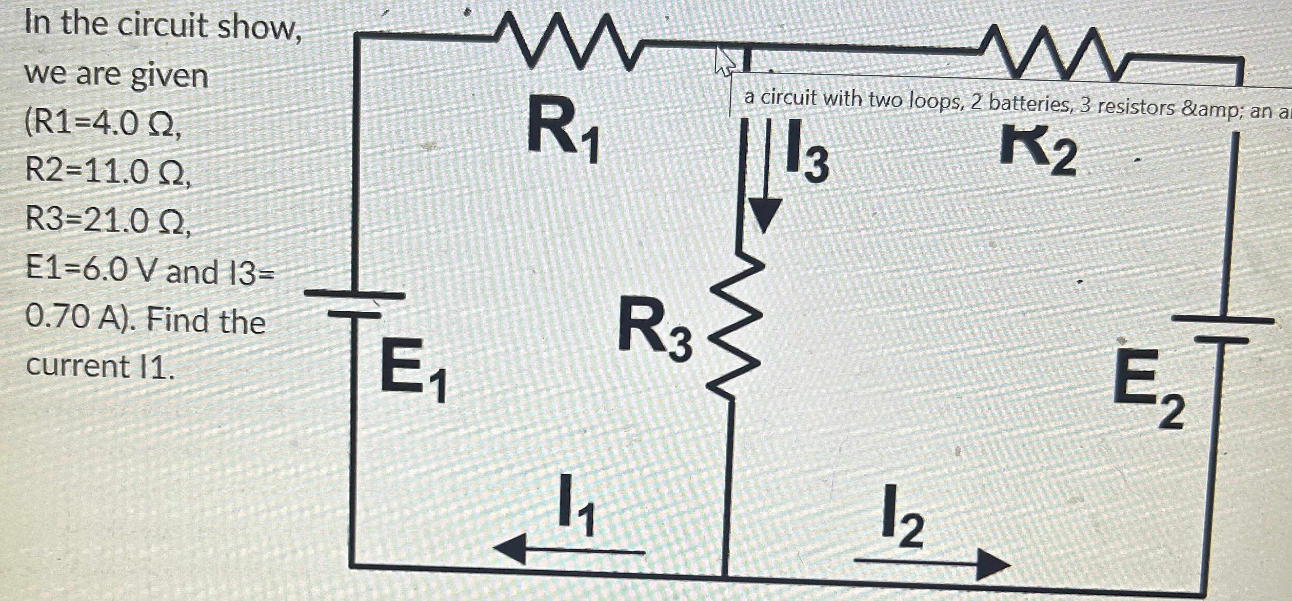 Solved In the circuit sho we are given | Chegg.com