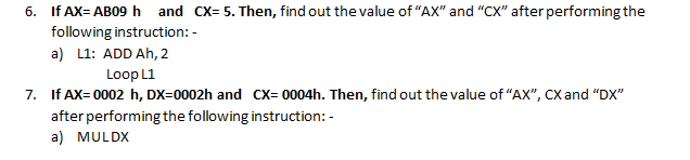 Solved This Question from Microprocessor and embedded system | Chegg.com