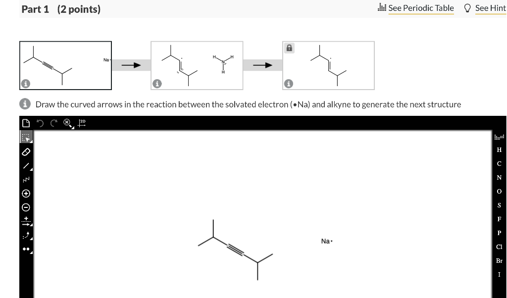 Solved 23 Question (4 points) Complete the mechanism for the | Chegg.com