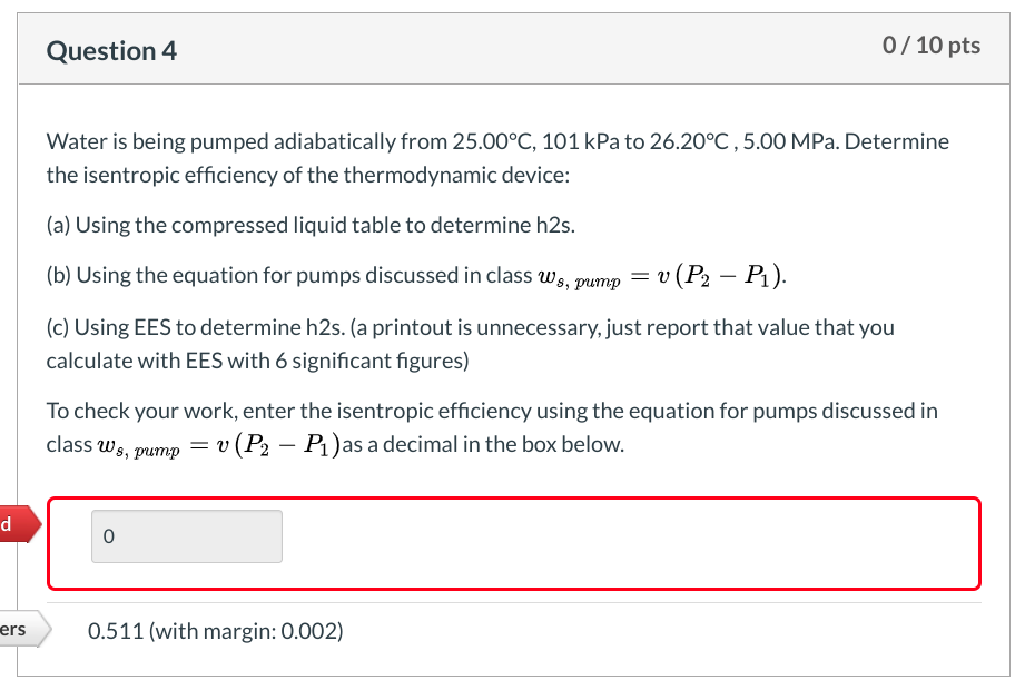 Solved Compressed liquid table will be from a | Chegg.com