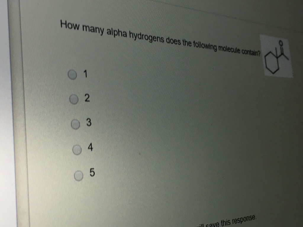 Solved Can anyone explain to me why alpha hydrogens total 3 | Chegg.com
