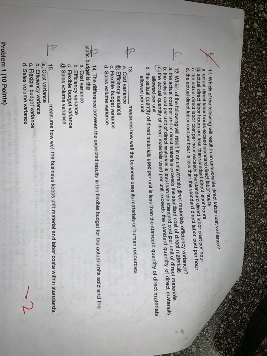 Solved Multiple Choice (20 Points,10 Questions, 2 points | Chegg.com