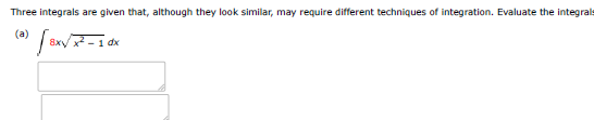 Solved Three integrals are given that, although they look | Chegg.com