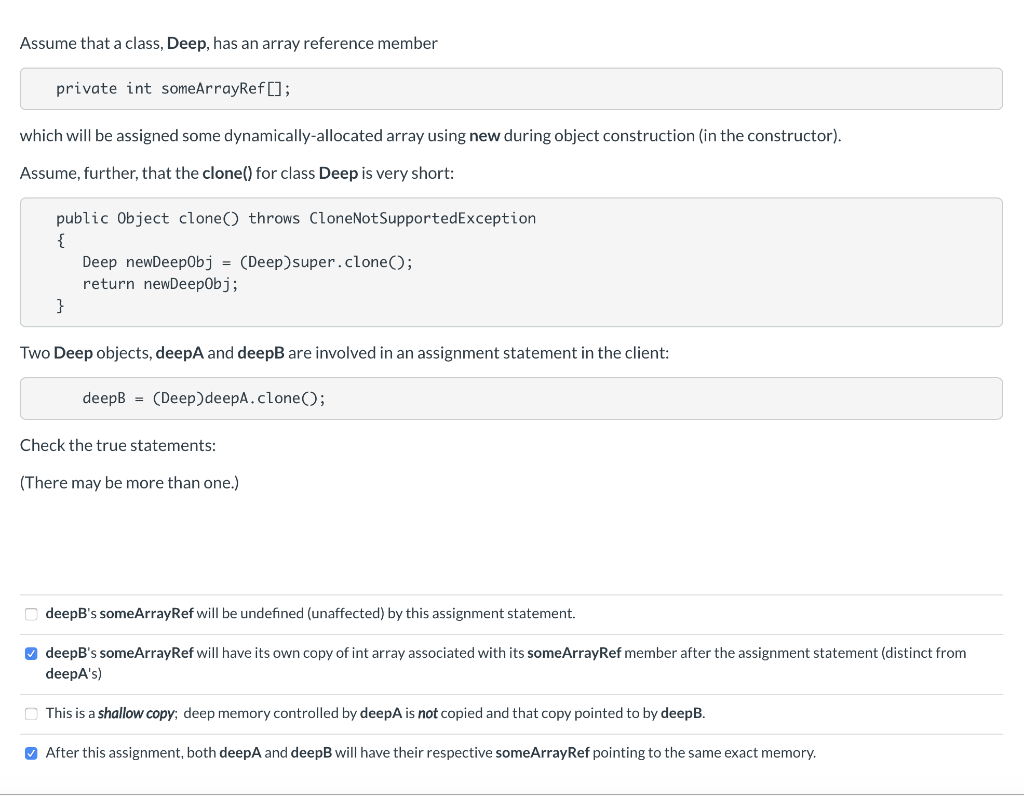 Solved MyClass has an internal 2-D array of dynamically | Chegg.com