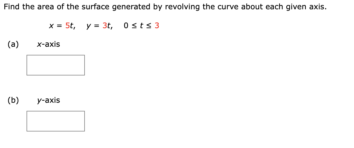 Solved Find the area of the surface generated by revolving | Chegg.com