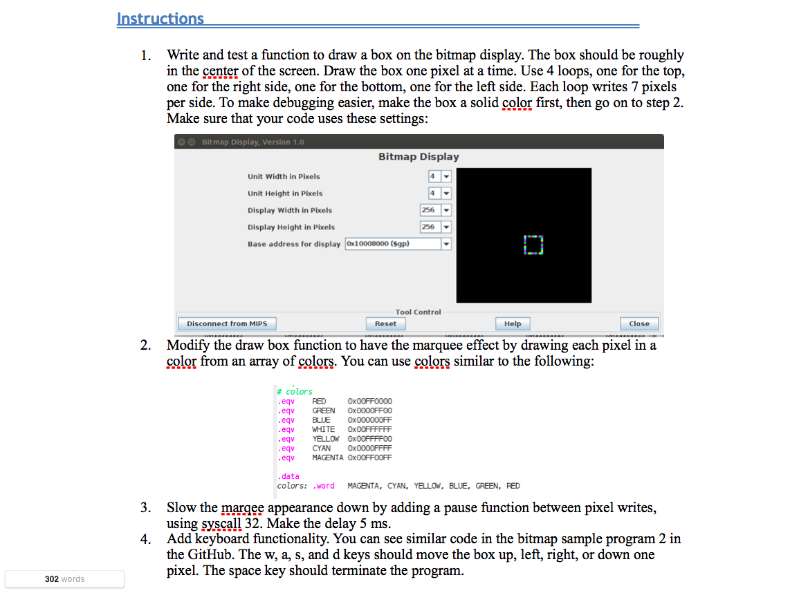 Solved Instructions 1. Write and test a function to draw a | Chegg.com