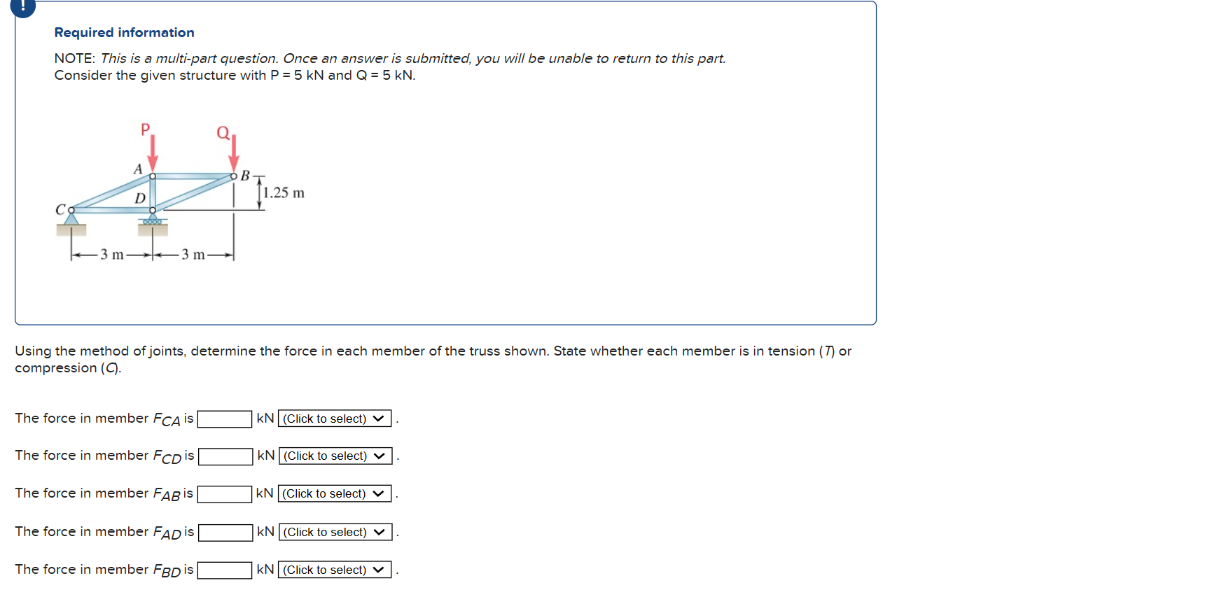 Solved Required information NOTE: This is a multi-part | Chegg.com