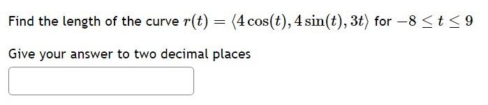 Solved Find the length of the curve | Chegg.com