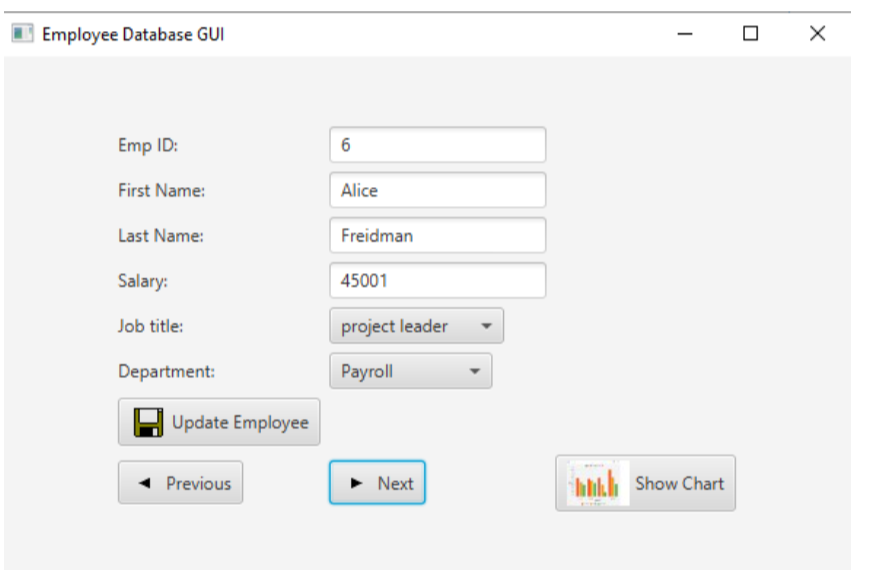 Solved PLEASE ONLY CREATE JAVA CODE FOR THE GUI SHOWN IN THE | Chegg.com