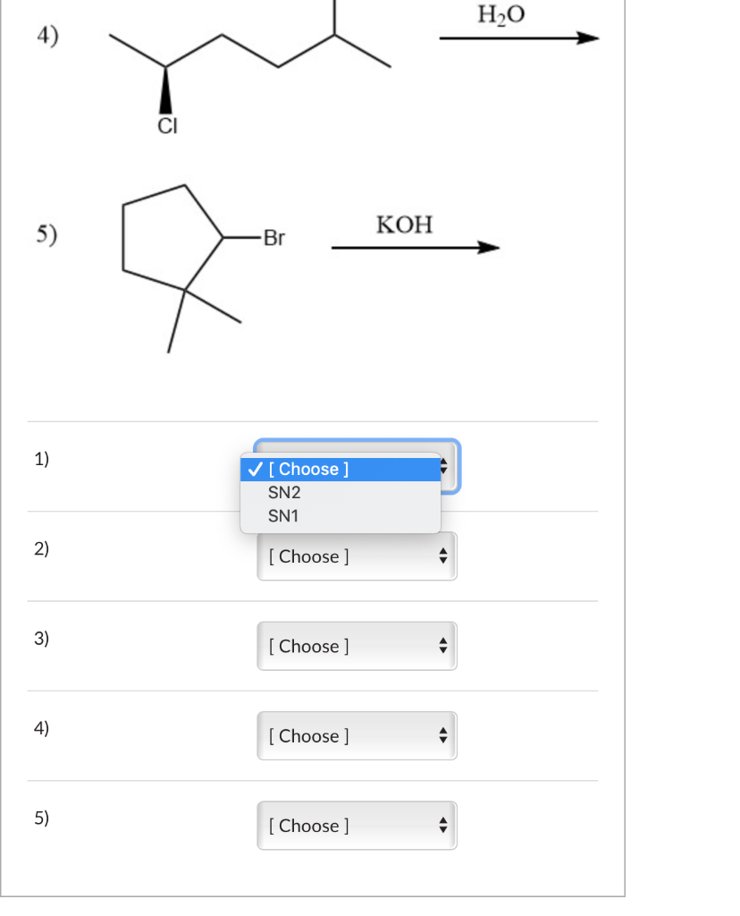 Solved Predict whether these substitution reactions will go | Chegg.com