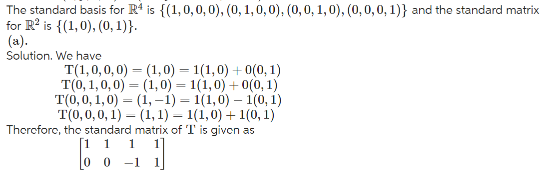 Solved In this exercise, the solution of part A gave me | Chegg.com