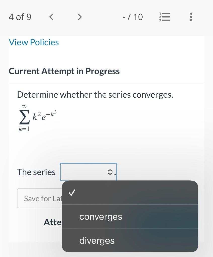Solved Current Attempt in Progress Determine whether the | Chegg.com