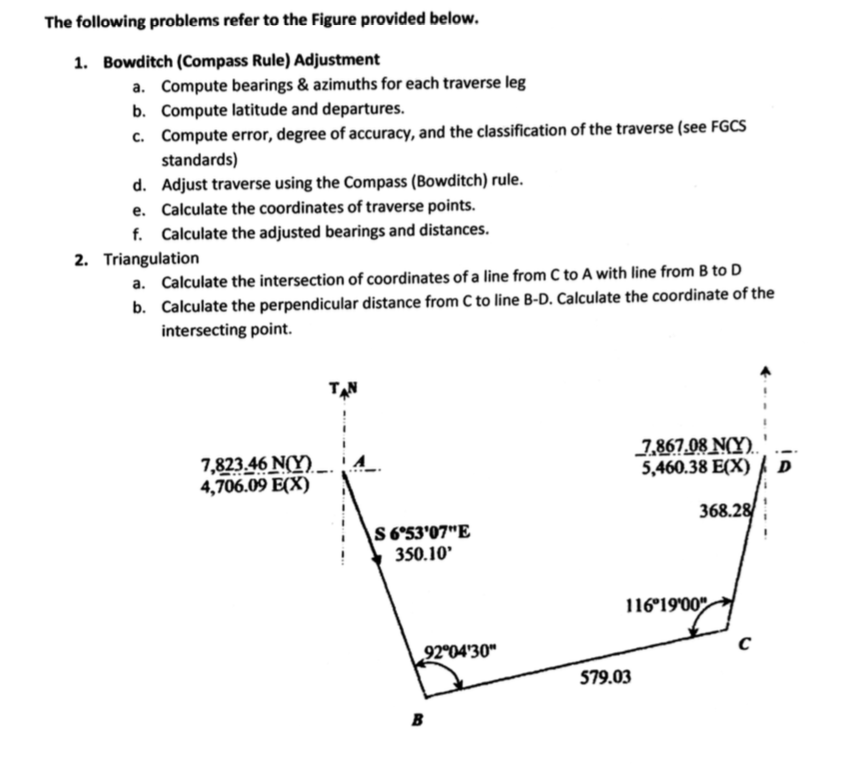 The following problems refer to the Figure provided | Chegg.com