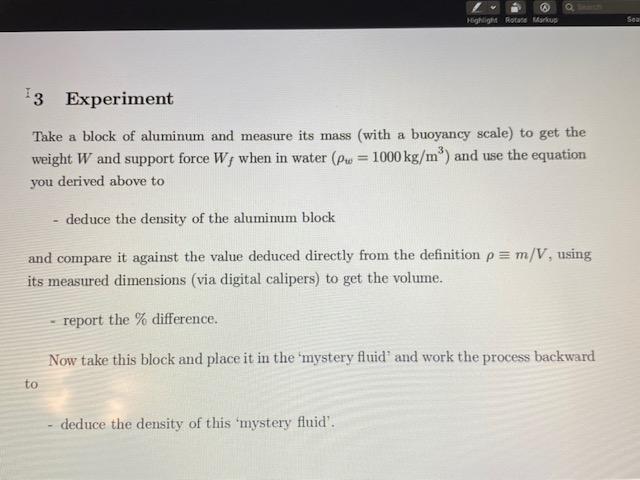Solved Aluminum Cylinder Masses from buoyancy scale · Mass | Chegg.com