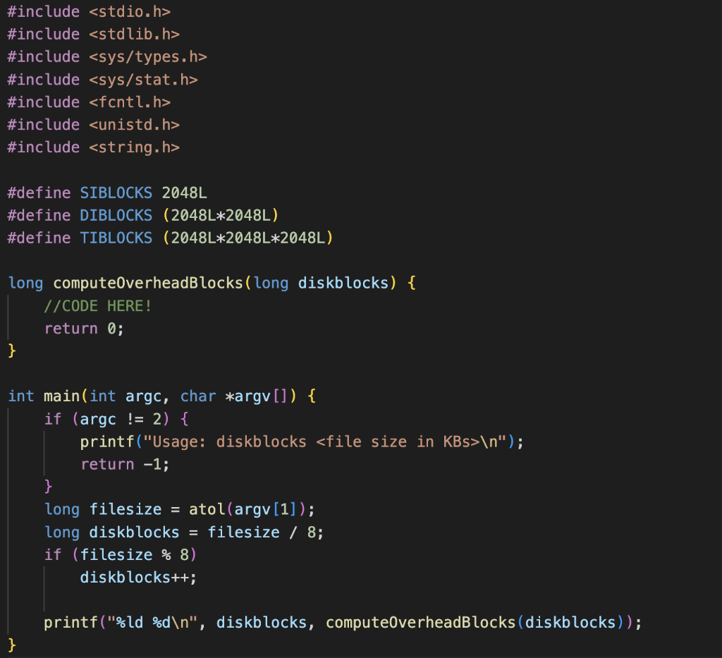 Solved CODING IN C PLEASE! See the startup program | Chegg.com