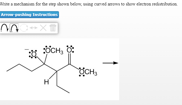 Solved Write a mechanism for the step shown below, using | Chegg.com