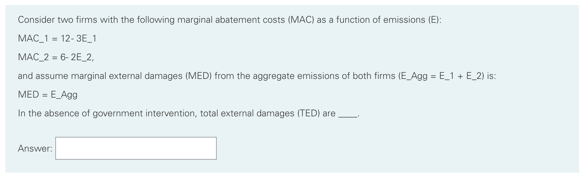Solved Consider two firms with the following marginal | Chegg.com