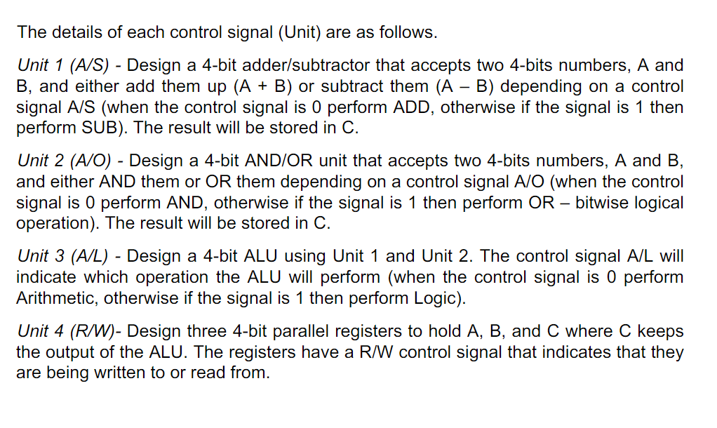 Please solve ONLY part 4 of this. UNIT 4 ANSWER | Chegg.com