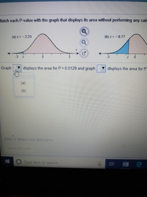 Solved Match each P-value with the graph that displays its | Chegg.com