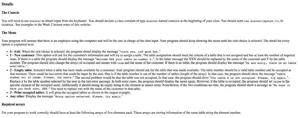Solved Objectives This is one of three major programming | Chegg.com