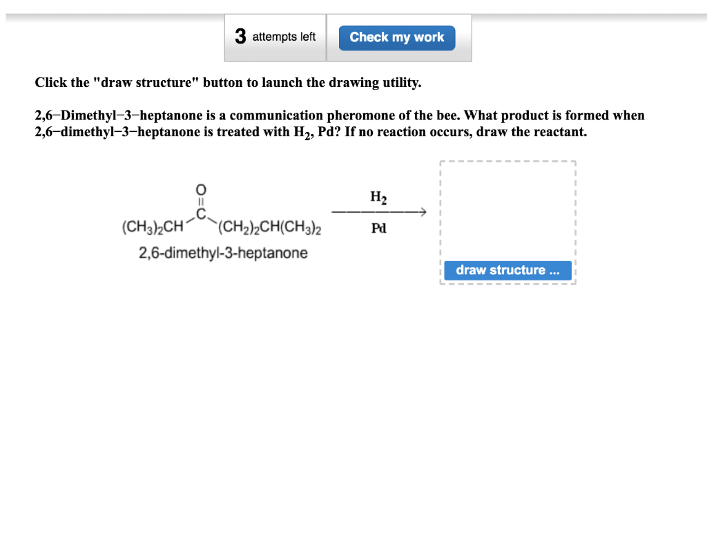 Solved 3 attempts left Check my work Click the "draw | Chegg.com
