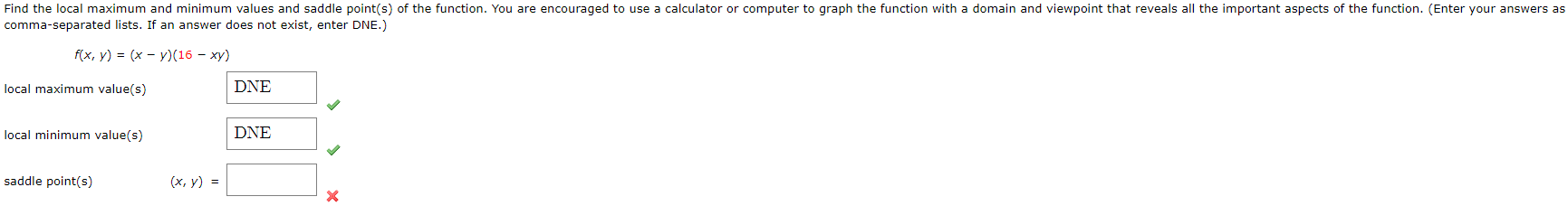Solved comma-separated lists. If an answer does not exist, | Chegg.com