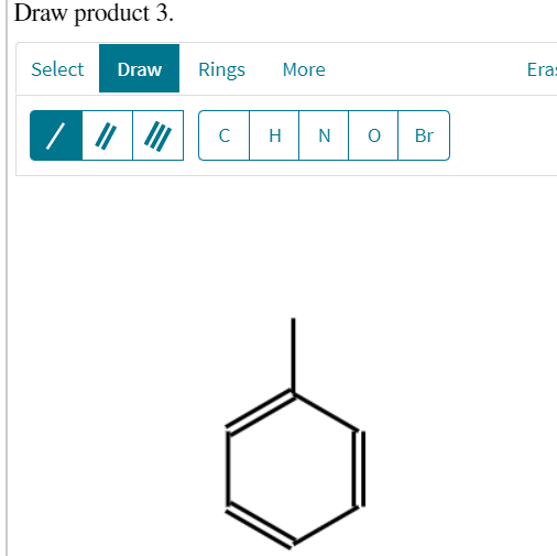 Solved Draw The Structure Of The Product Of Each Step In The