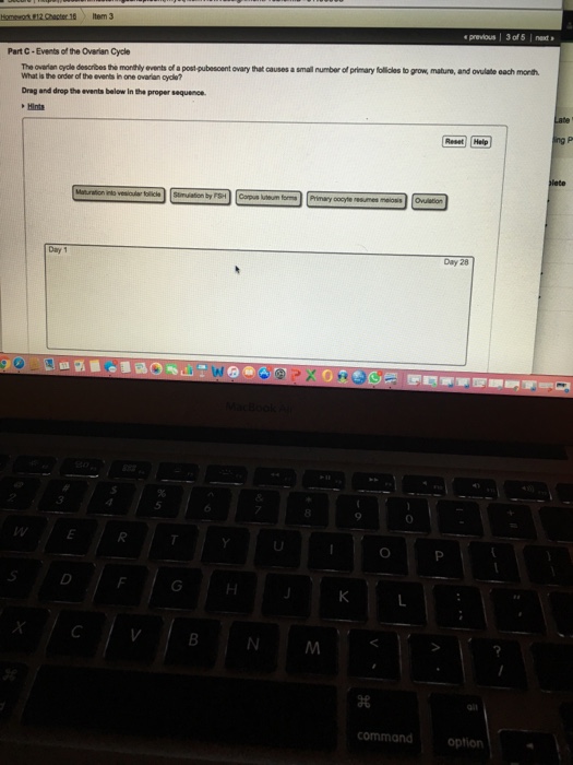 Solved Item 3 Eprevious 3of5 Inext Part C Events Of The 