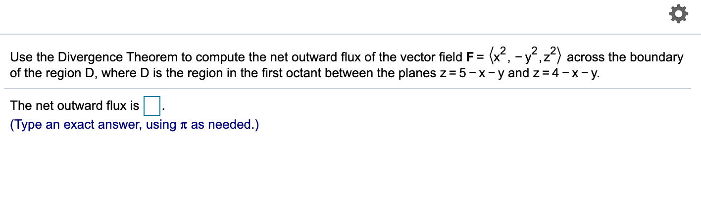 Solved Use the Divergence Theorem to compute the net outward | Chegg.com