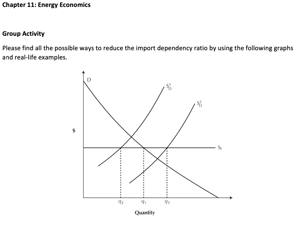 Solved Chapter 11: Energy Economics Group Activity Please | Chegg.com