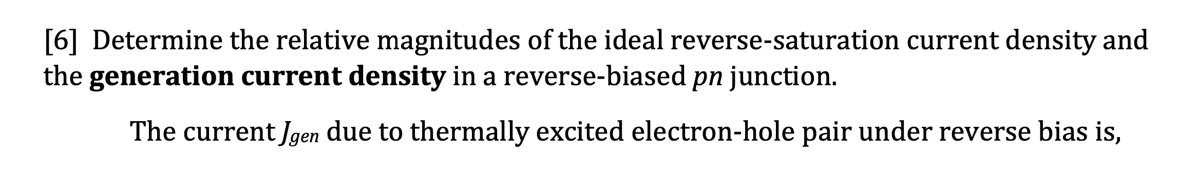 Solved [6] Determine the relative magnitudes of the ideal | Chegg.com