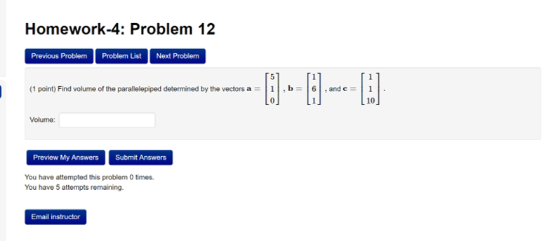 Solved Homework-4: Problem 12 Previous Problem Problem List | Chegg.com