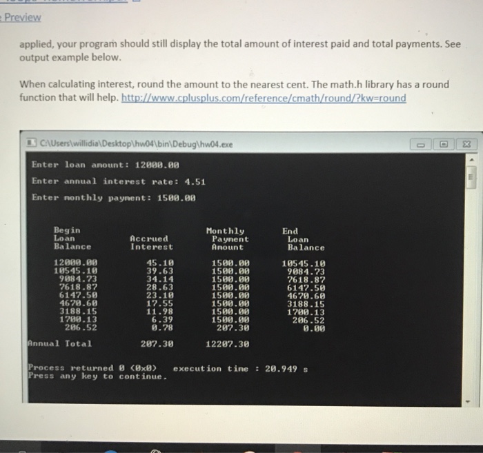 Solved Instructions write a c program to solve the following | Chegg.com
