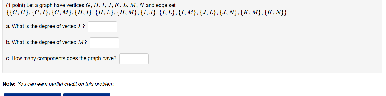 Solved (1 point) The graph G1 has 8 vertices, all of degree | Chegg.com