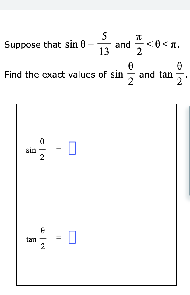 Solved 5 TT Suppose that sin 0 and