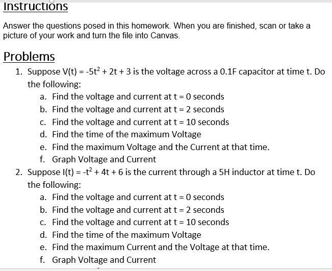 Solved Instructions Answer the questions posed in this | Chegg.com