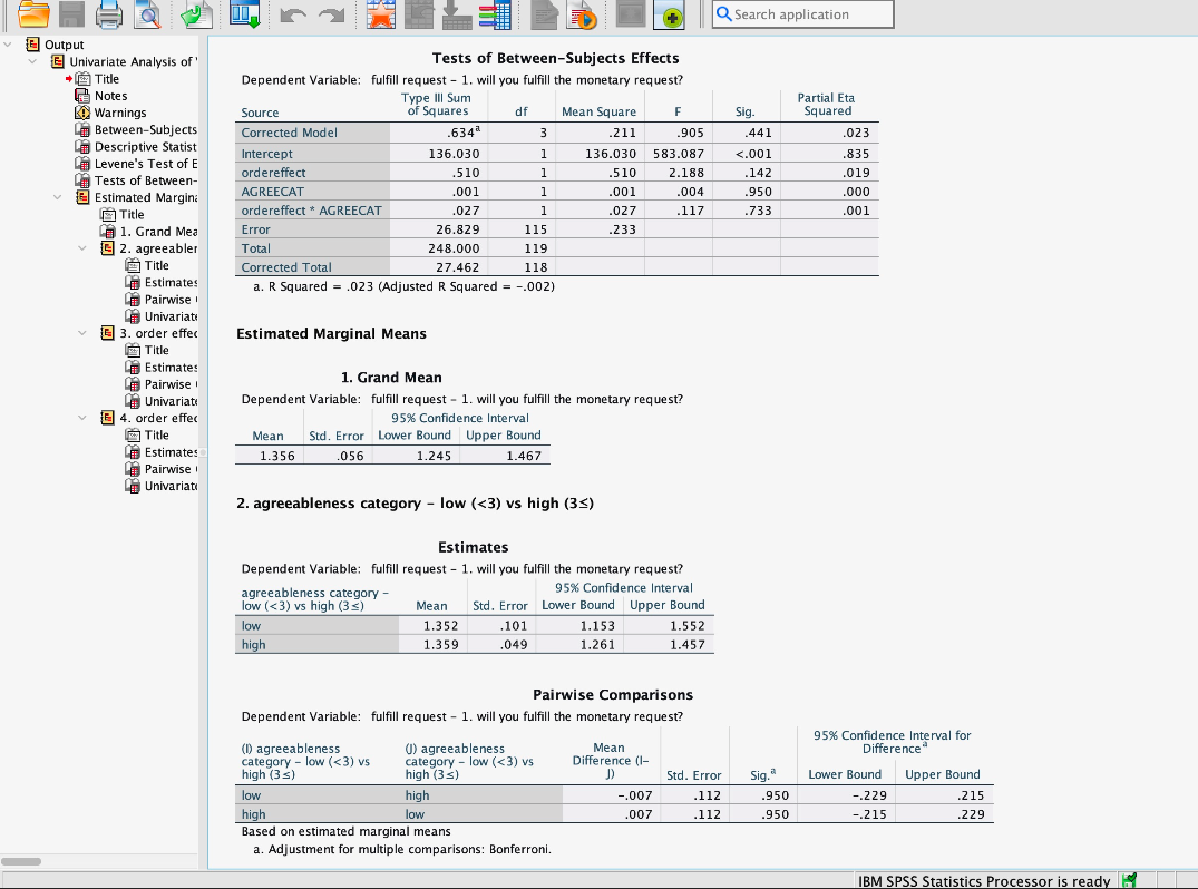 Report Your Results Of SPSS In APA Format In A Chegg