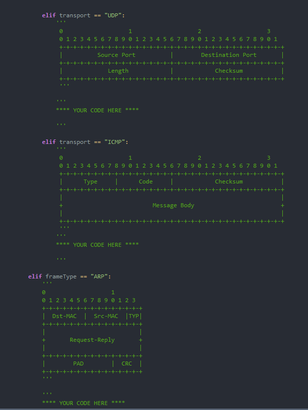 Solved Using the pypcaptile library (already available in | Chegg.com