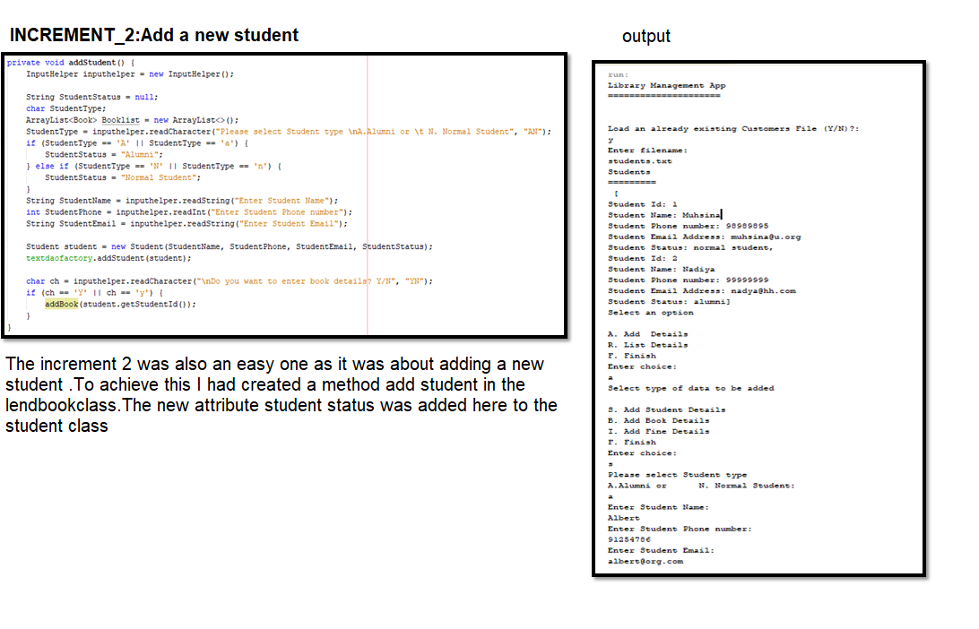 Add new Player This fulfils Requirement 2. | Chegg.com