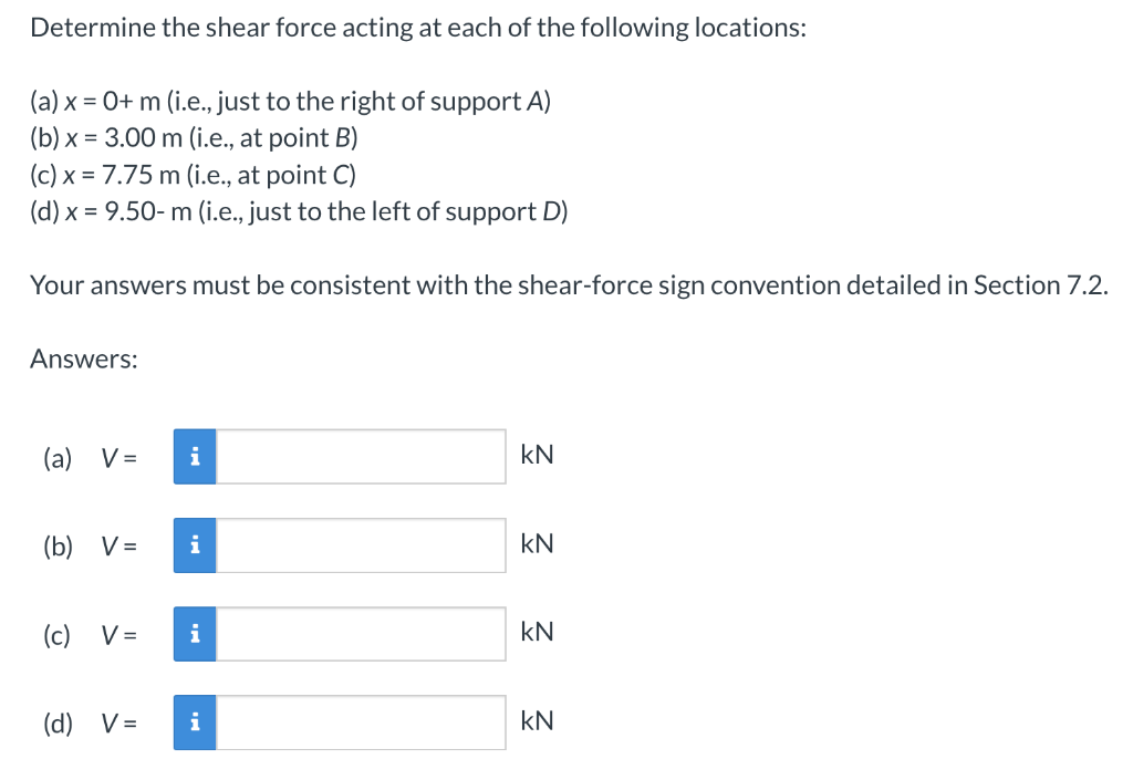 Solved Use discontinuity functions to develop the load | Chegg.com