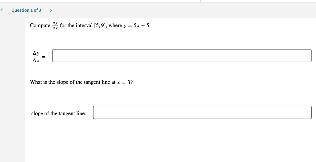 Solved Compute Ay for the interval | Chegg.com